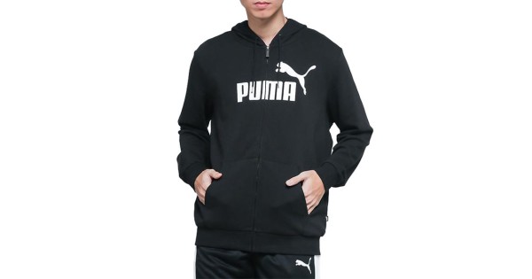 PUMA ESS Big Logo FZ Hoodie TR